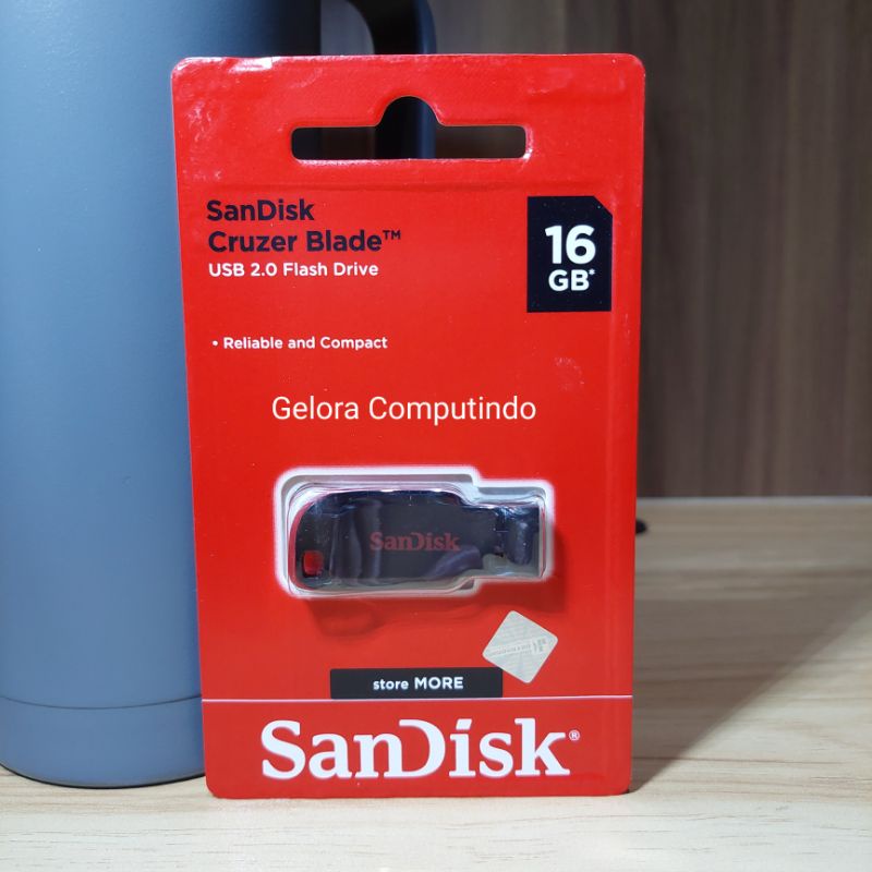 Jual Flashdisk Sandisk Cruzer Blade 16GB Original | Shopee Indonesia