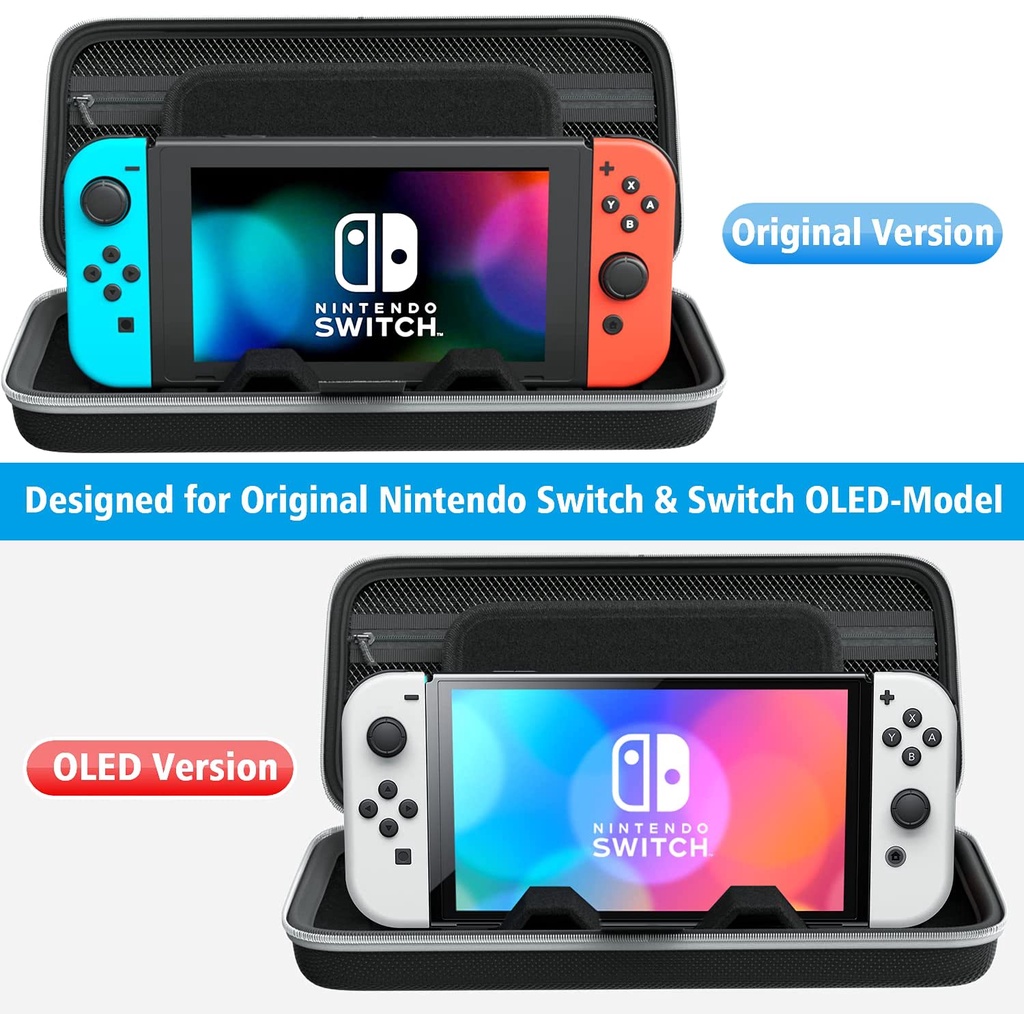 Jual NEW Nintendo Switch V1 V2 OLED CFW Tas Airfoam Pouch Dompet Case ...