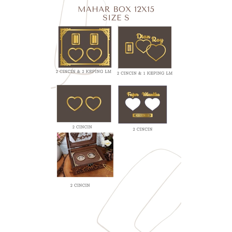 Jual Katalog Design Mahar Box | Shopee Indonesia