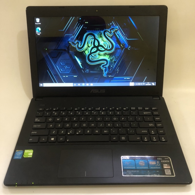 Jual Laptop Gaming Dual VGA - Asus X452L Core i5 gen 4 - Ram 8 Ssd256GB ...