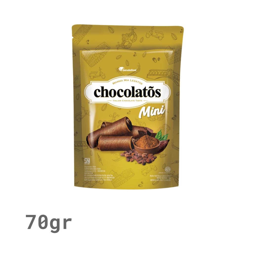 Jual Chocolatos Mini Wafer Stick Chocolate Pouch 70gr | Shopee Indonesia