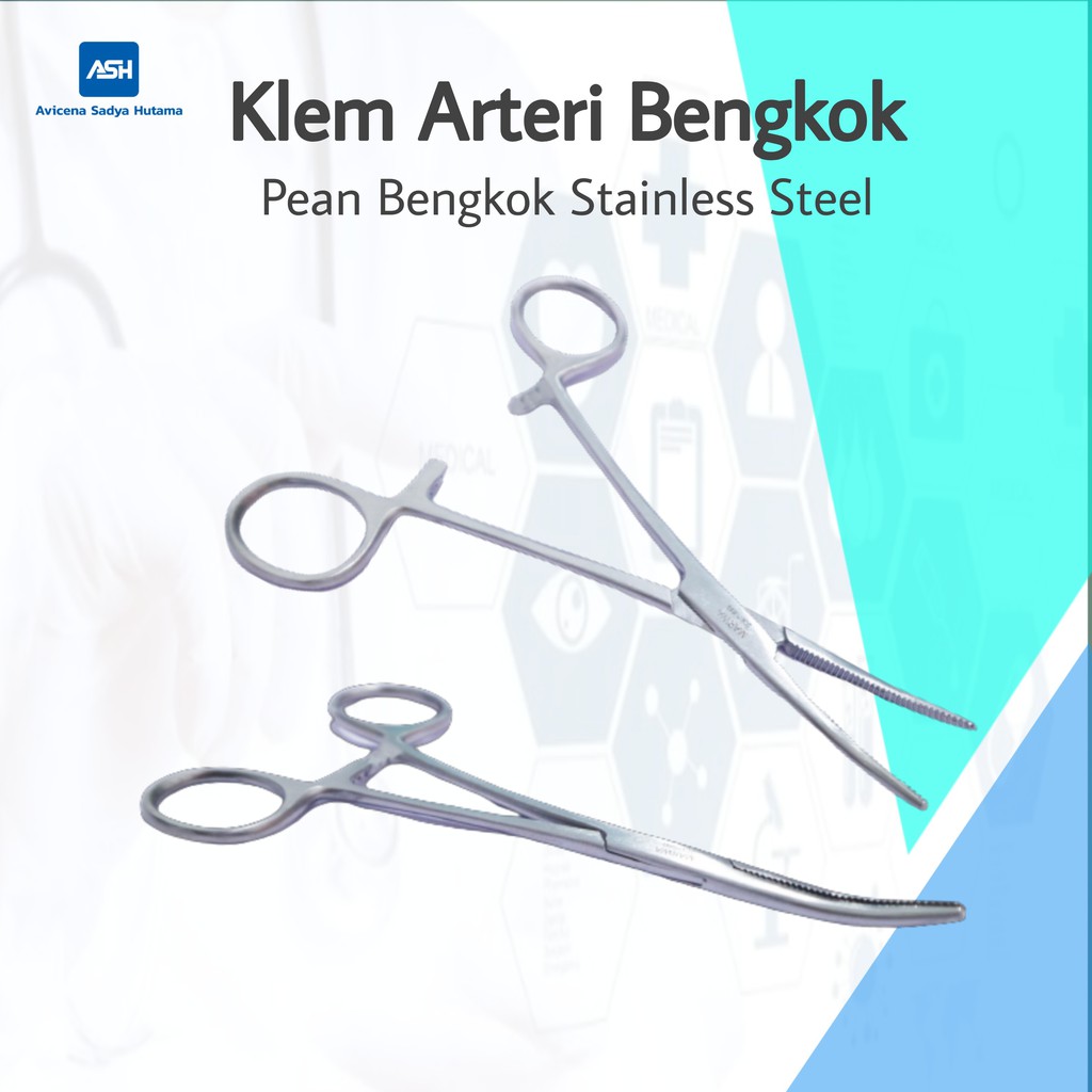 Jual Klem Arteri Bengkok | Shopee Indonesia