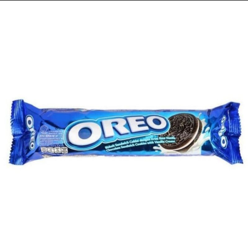 Jual Oreo biskiut Vanilla Reguler Original 123,5g | Shopee Indonesia