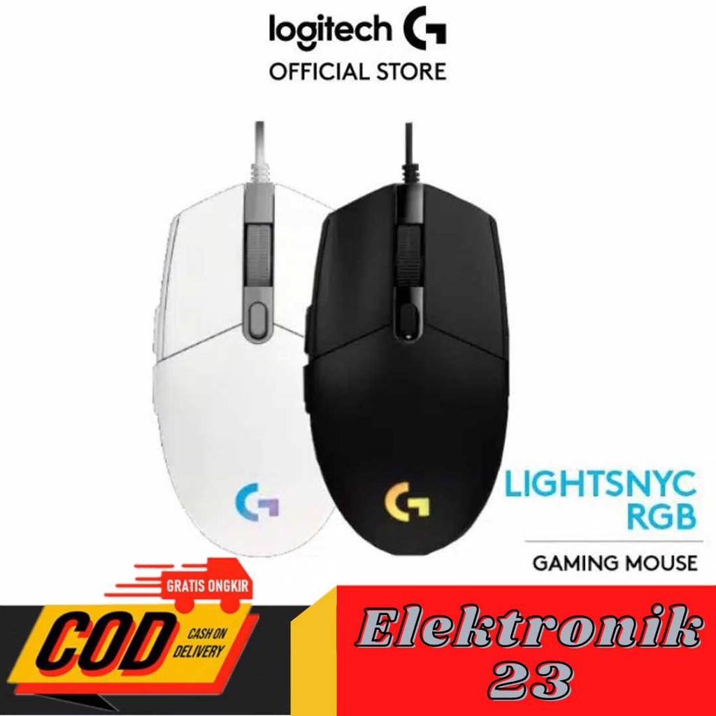 Jual Mouse Logitech G102 G 102 G-102 Gaming Original | Shopee Indonesia