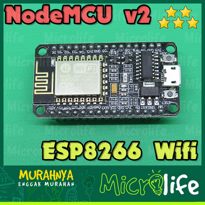 Jual NODEMCU v2 ESP8266 WIFI | Shopee Indonesia