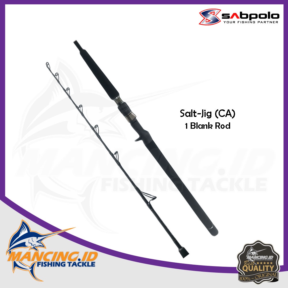 Jual SABPOLO SALT-JIG CA Rod Joran Casting Pancingan Jigging Murah Kuat | Shopee Indonesia