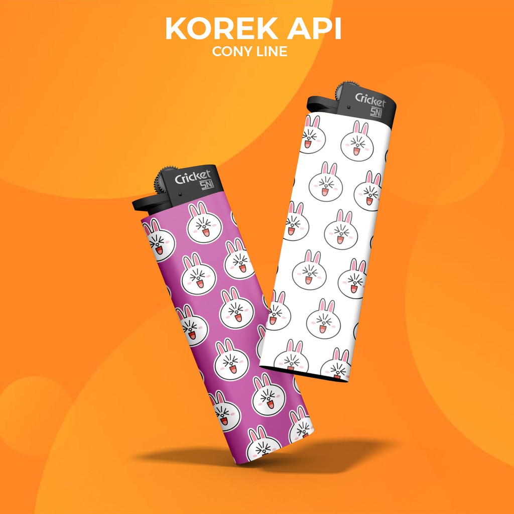 Jual [BM Lighter] Cony Line || Korek Api Aesthetic / Korek Api Cricket ...