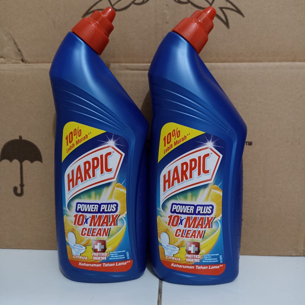 Jual Harpic Pembersih Toilet Power Plus Citrus Botol 750 ml | Shopee Indonesia