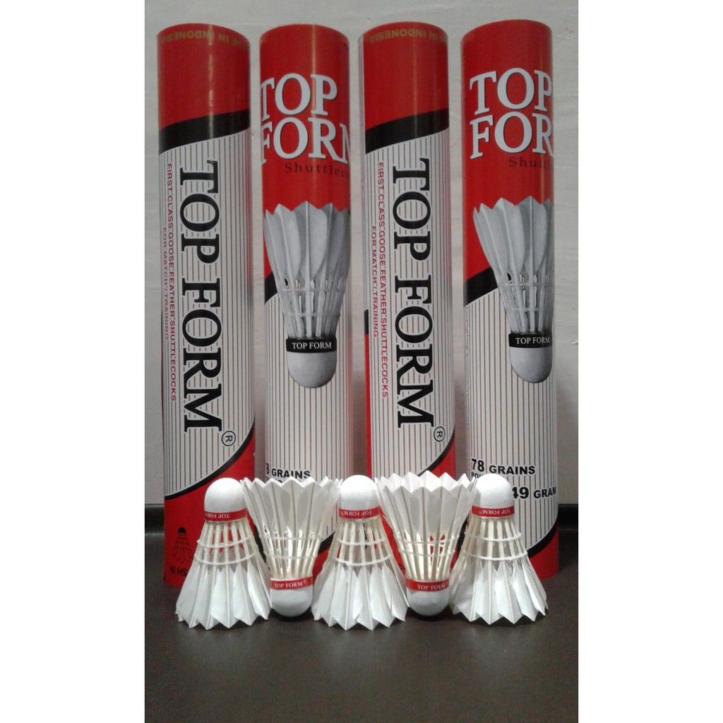 Jual Shuttlecock JP Gold Setara, Alternatif merek Top Form | Shopee ...