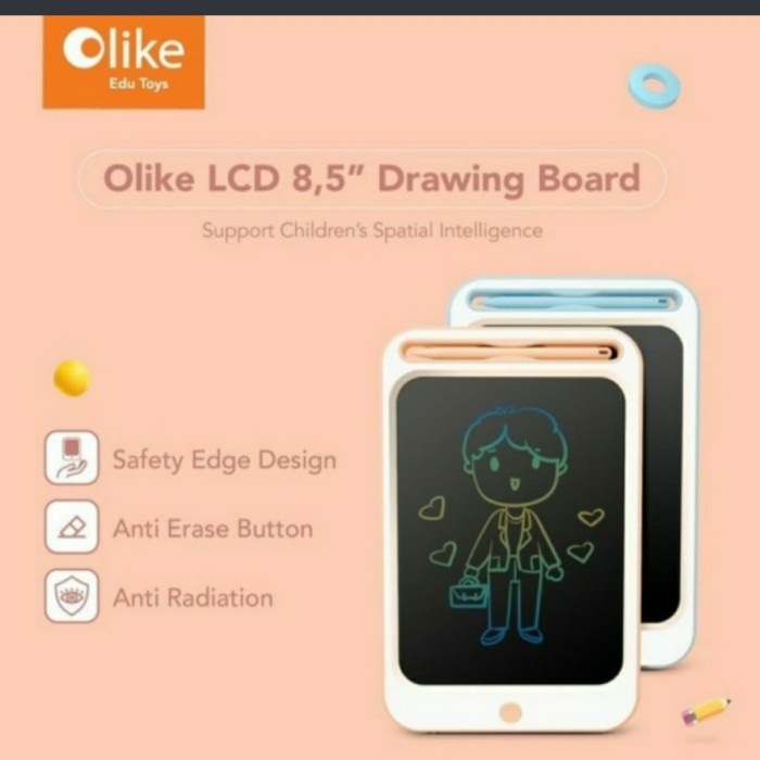 Jual Tablet Writing Ipad Drawing Pad Olike Drawing Pad 8.5" Papan Tulis ...