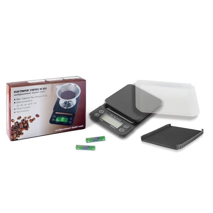 Jual Timbangan Kopi Digital with Timer 3 kg Scale Coffee 3kg Timbangan ...