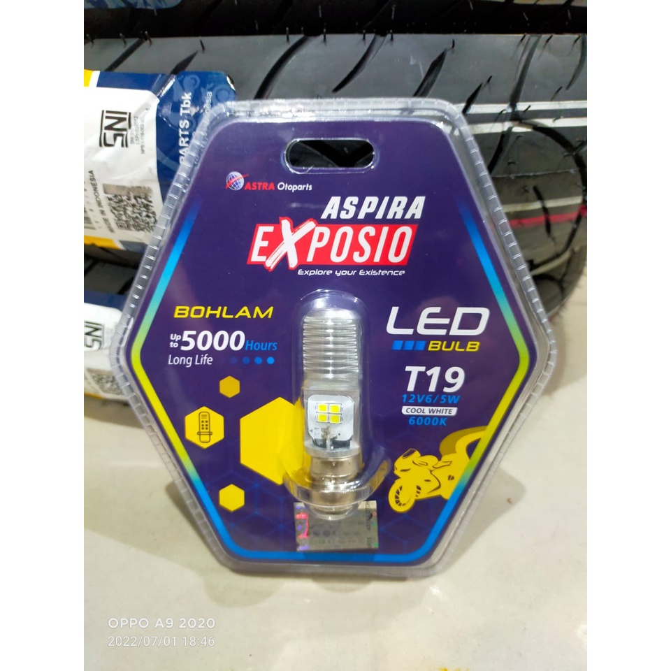 Jual Bohlam LED T19 (LED BULB T19) Aspira Exposio ASTRA OTOPARTS ...