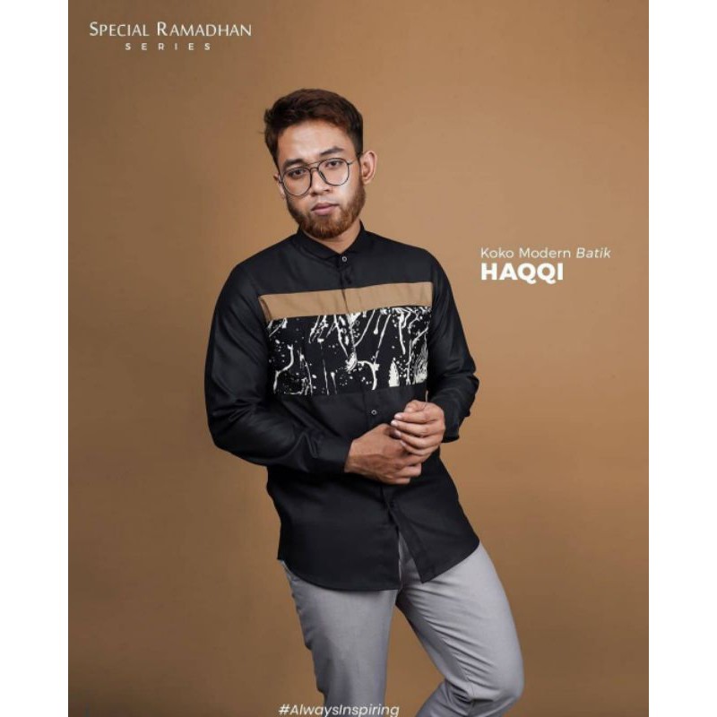 Jual fadkhera-batik-Haqqi(lengan-panjang) | Shopee Indonesia