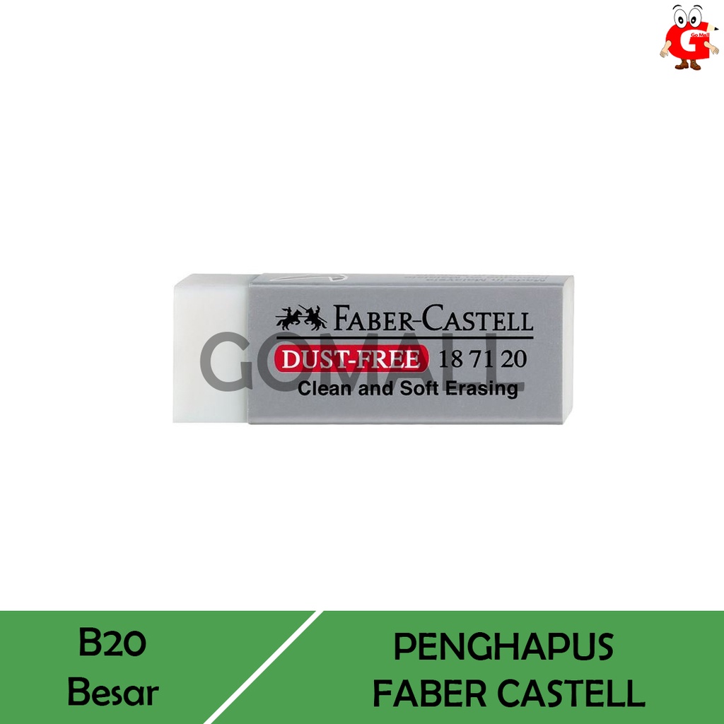 Jual Penghapus Faber Castell B20 Putih | Shopee Indonesia