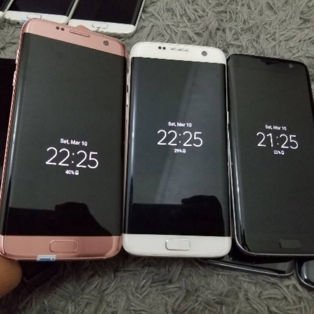 Jual Samsung S7 edge 32gb Single sim Perfect normal no shadow FULLSET mantep | Shopee Indonesia