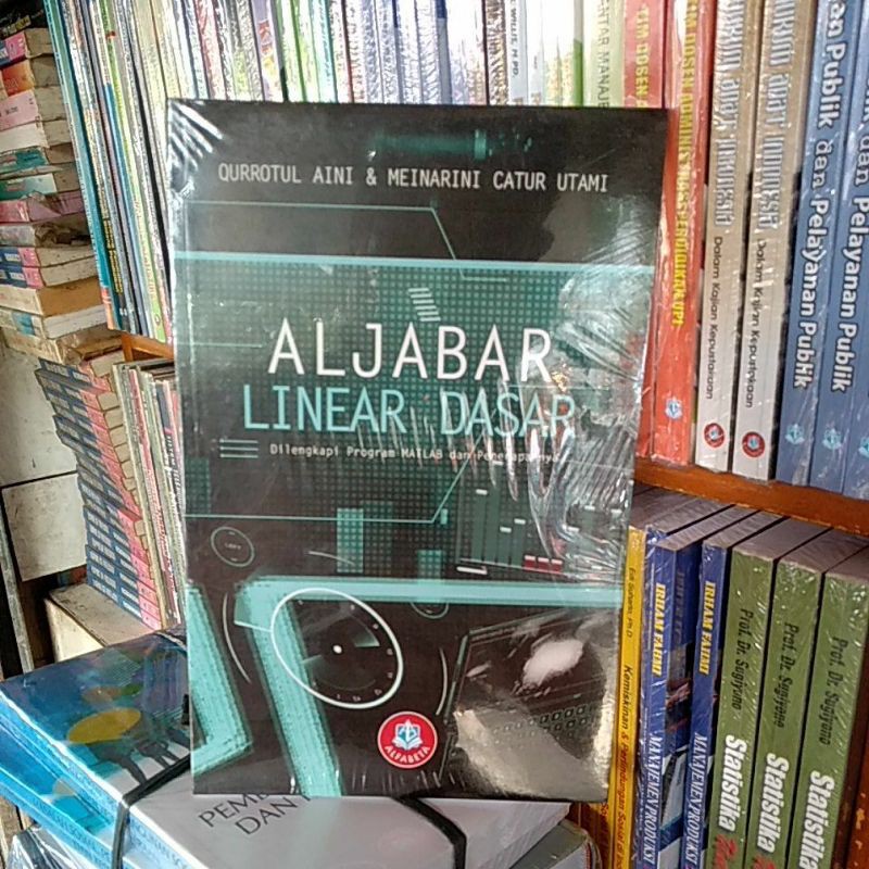 Jual buku original aljabar linear dasar dilengkapi program Matlab dan ...