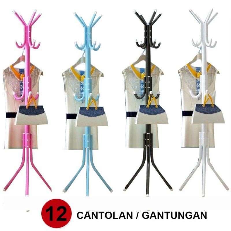 Jual Stand hanger single rak Serbaguna dengan 4 roda | Shopee Indonesia