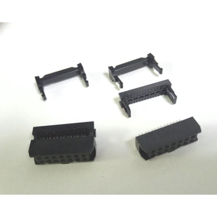 Jual Konektor 2x7 Kabel Pita Socket IDC Header Female 14p 14 Pin Soket ...