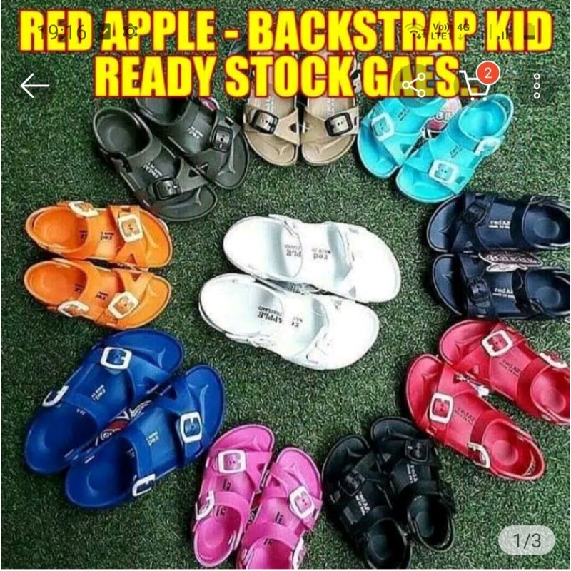 Jual red apple sandal | Shopee Indonesia