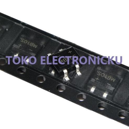 Jual MB10s 0.5A 1000V DIODA BRIDGE SMD SOP-4 Replace MB6S MB8S BG10 ...