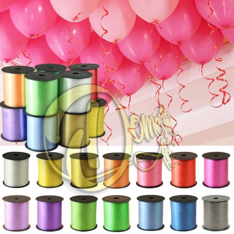 Jual Pita Balon Pita Balon Helium Pita warna tali balon pita tali balon ...