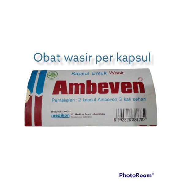 Jual Ambeven per kapsul | Shopee Indonesia