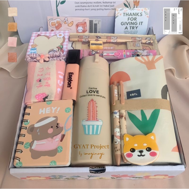 Jual [ READY ] PASTEL STUDY SET 12 in 1 Paket Alat Tulis Korea ...