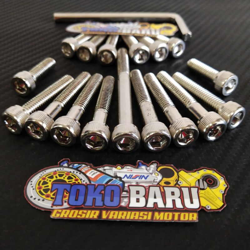 Jual baut block blok mesin rx king | Shopee Indonesia