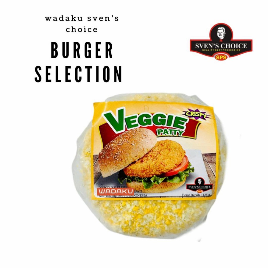 Jual Sven's Choice Burger Vegan Crispy Veggie Patty | Shopee Indonesia