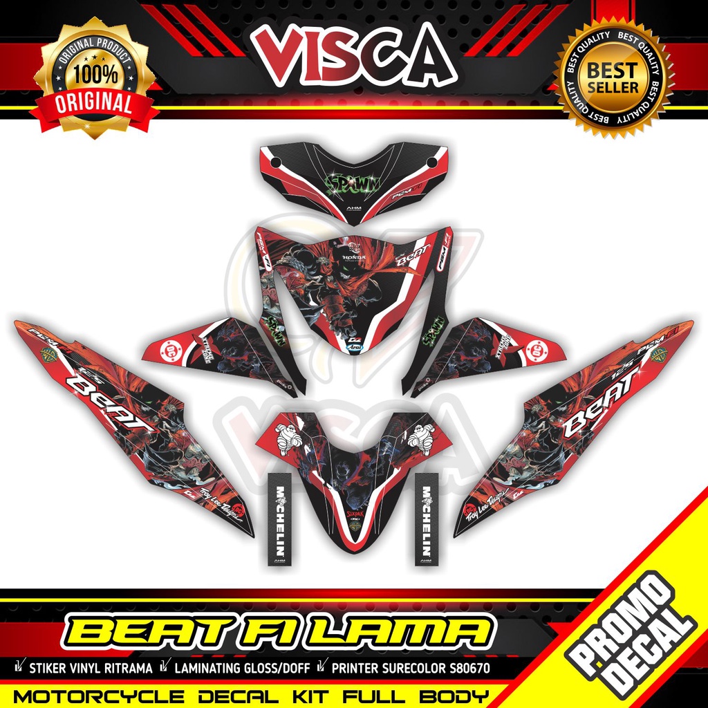 Jual Decal Beat Fi 2013 2014 2015 Full Body Stiker Beat Fi 2013 2014 ...