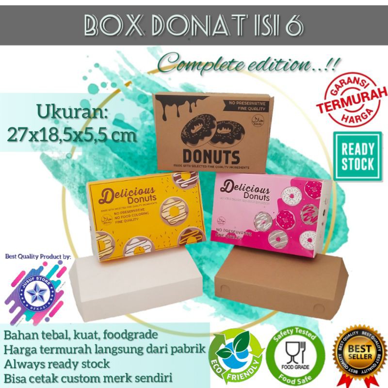 Jual BOX DONAT | Shopee Indonesia