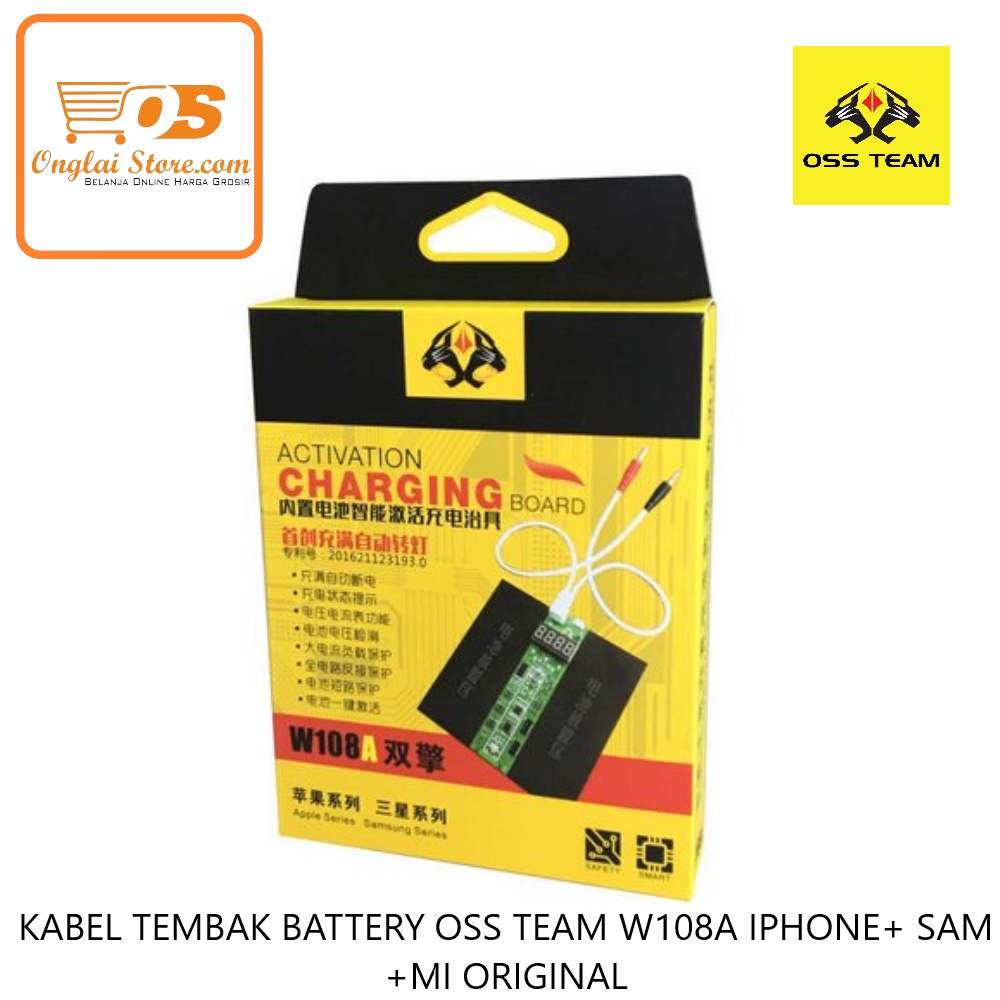 Jual TOOL'S KABEL TEMBAK BATTERY OSS TEAM W108 IP SAM MI ORIGINAL-73085 | Shopee Indonesia