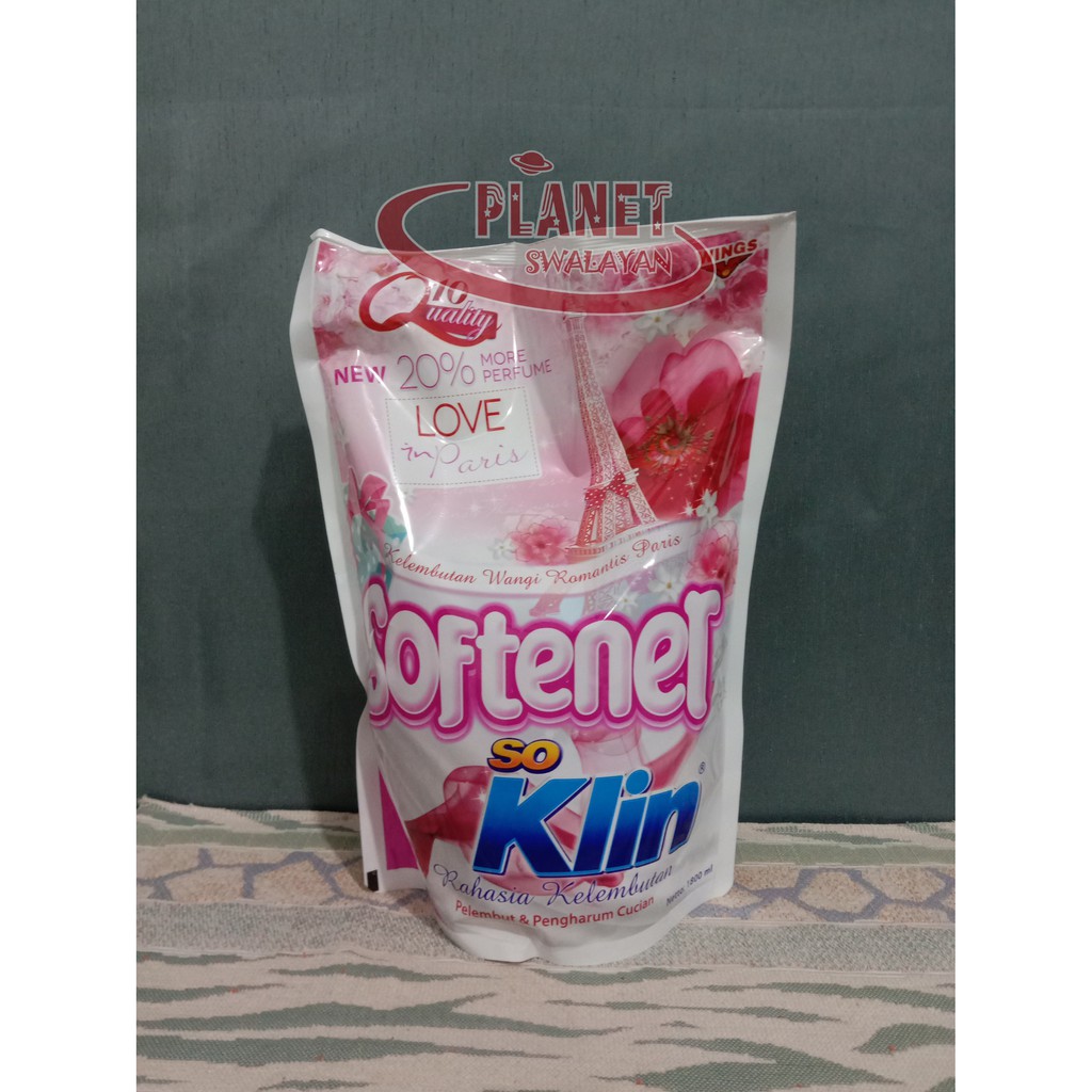 Jual SO KLIN SOFTENER PINK REFILL 1700 ML | Shopee Indonesia