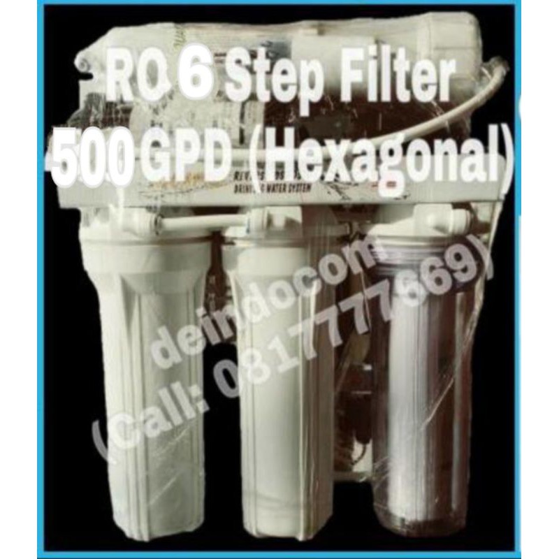 Jual Mesin Filter RO 500GPD 6 Step / Tahap Penyaringan - Reverse ...