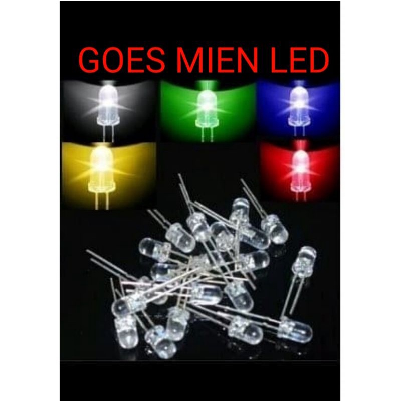 Jual led 5 mm per 100 biji | Shopee Indonesia