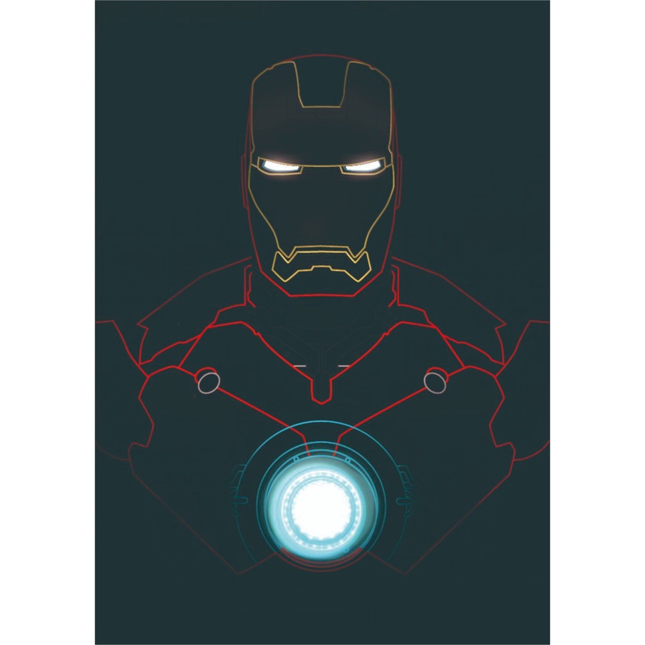 Jual Poster Iron Man ukuran A4/A5 | Shopee Indonesia