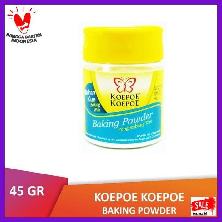 Jual DERPOWBAKING- BTL KOEPOE KOEPOE BAKING POWDER 45 GR | PENGEMBANG ...