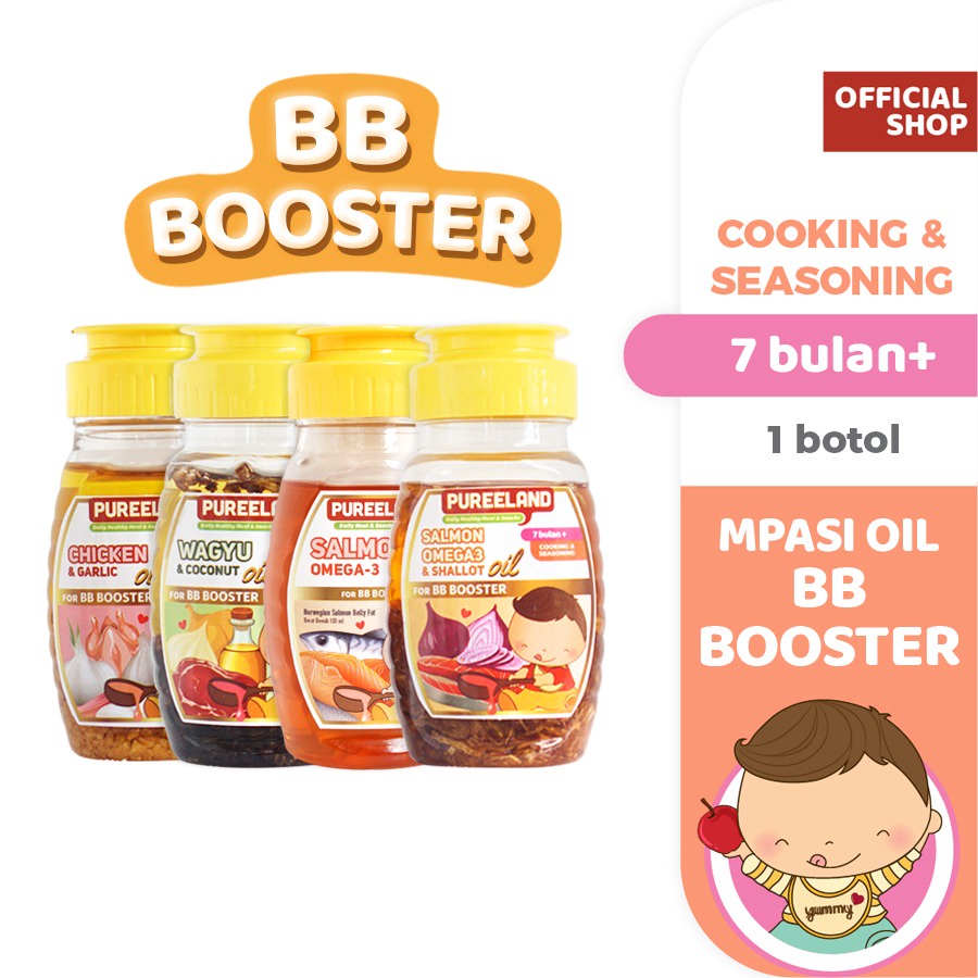 Jual Pureeland Fat MPASI Oil BB Booster / Lemak MPASI Bayi / Mendukung Berat Badan Bayi/ Bumbu ...