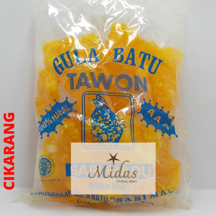 Jual Gula Batu Kuning Tawon 250 gram | Shopee Indonesia