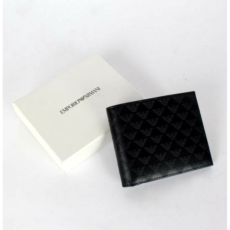 Jual Emperio Armani authentic/ dompet pria Emperio Armani Original logo ...