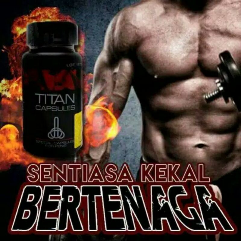 Jual OBAT TITAN KAPSUL ASLI | OBAT PEMBESAR PENI* TERBAIK | Shopee ...