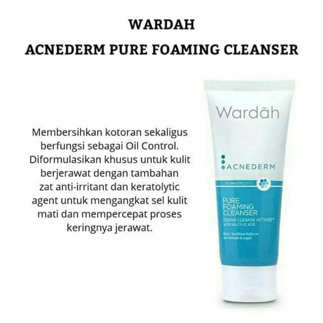 Jual WARDAH ACNEDERM FACIAL WASH 60ml | Shopee Indonesia