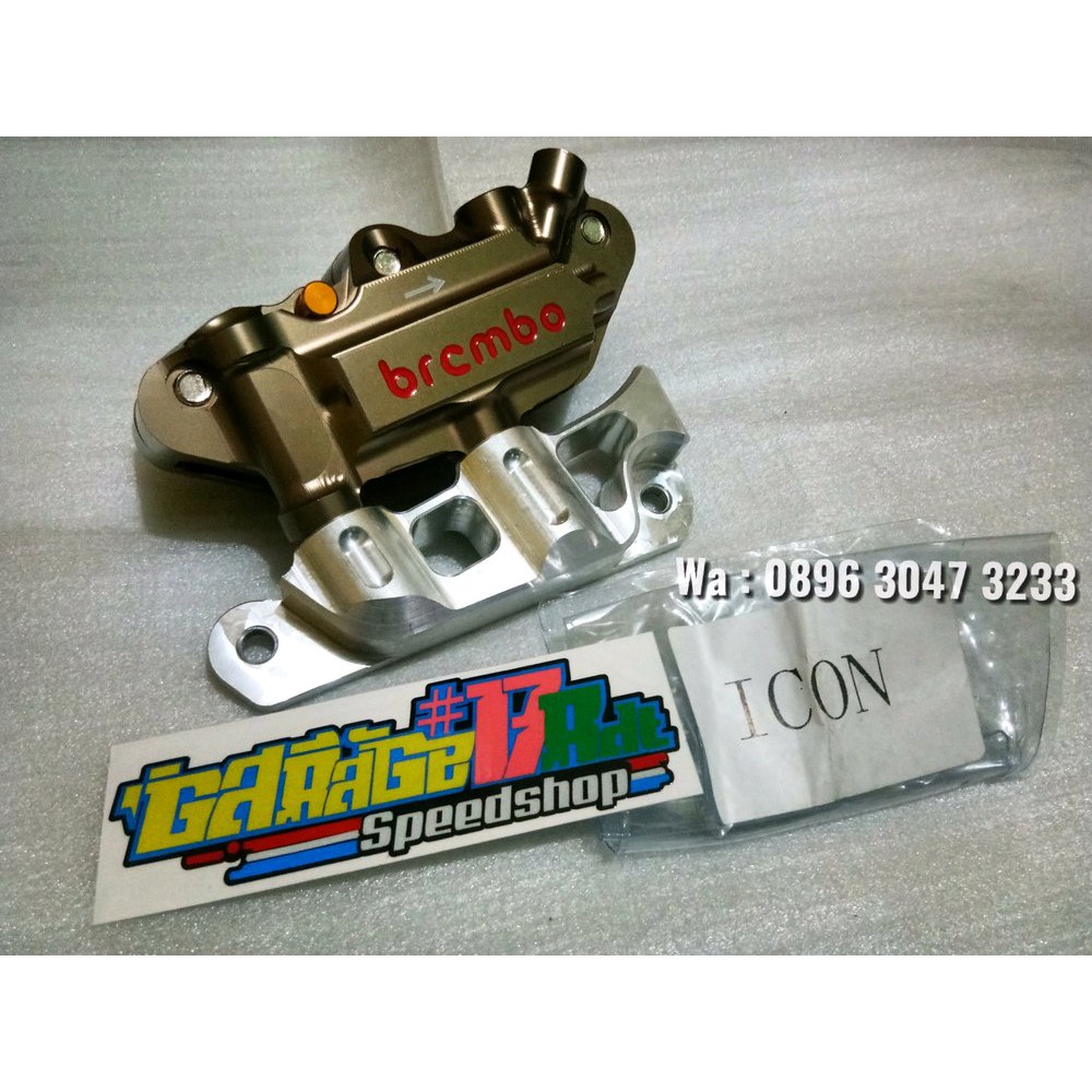Jual Kaliper Brembo Monoblock 4 Piston Plus Breaket Monoblock Tabung S ...