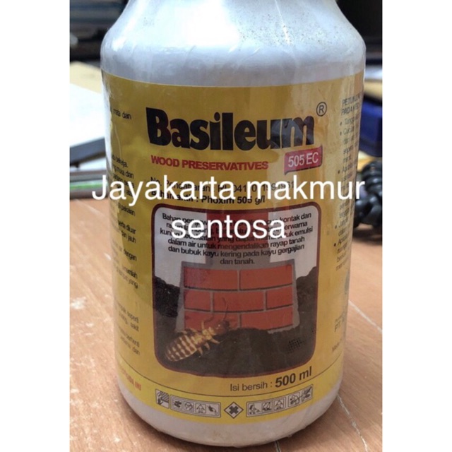 Jual Obat anti rayap merk basileum ukuran 500 gr | Shopee Indonesia