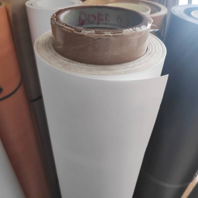 Jual PVC Sheet / Decco Deco Taco Sheet - White / Putih Doff | Shopee ...