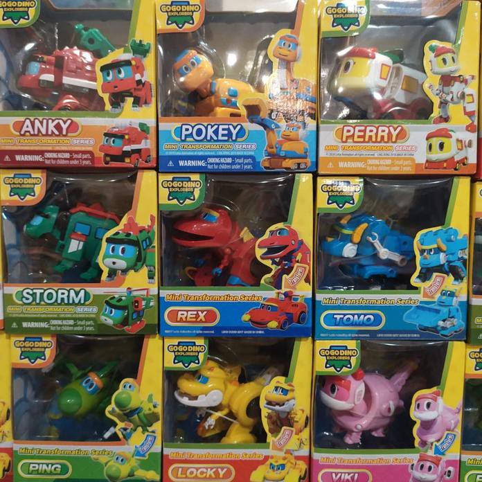 Jual MINI SIZE GOGO DINO REX GO GO DINOSAURS ABS TOYS ORI TERMURAH ...
