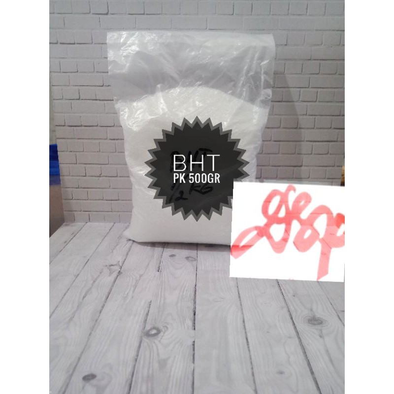 Jual BHT Crystalis Food Grade Anti Oksidan Anti tengik Pk 500gr ...