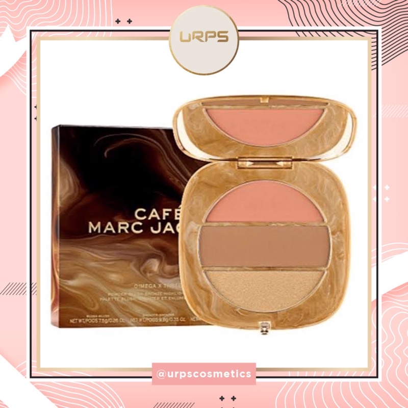 Jual MARC JACOBS BEAUTY O!Mega x Three Powder Blush-Bronze-Highlight ...