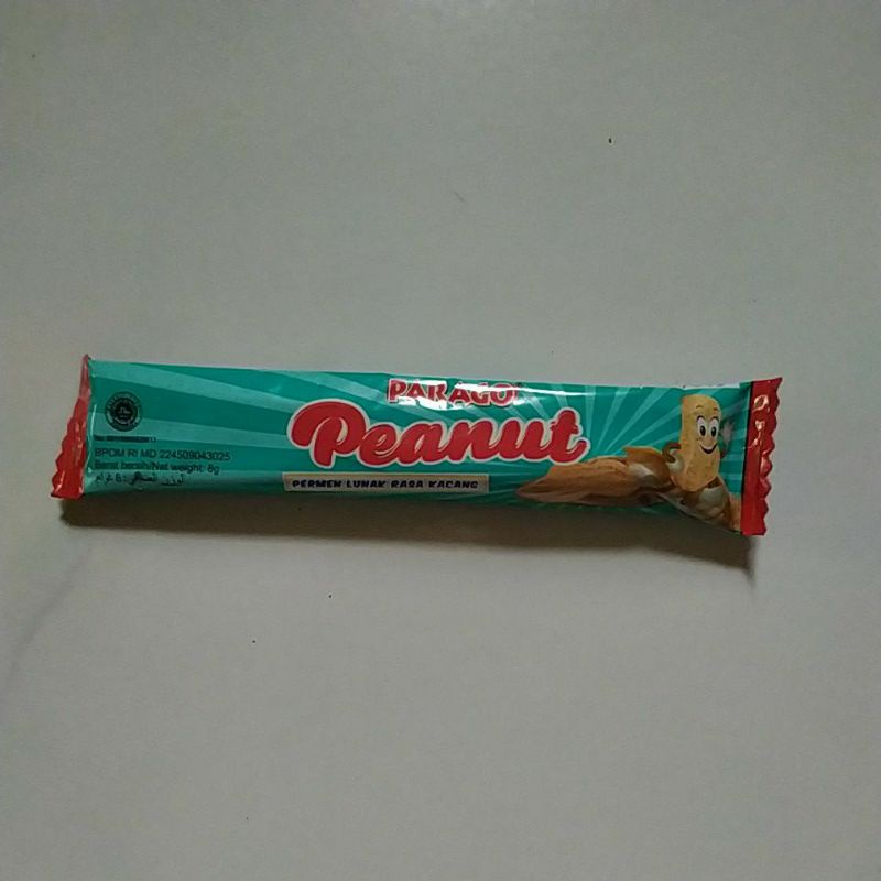Jual Parago Peanut Chewy Candy 8g Permen Unik Langka | Shopee Indonesia