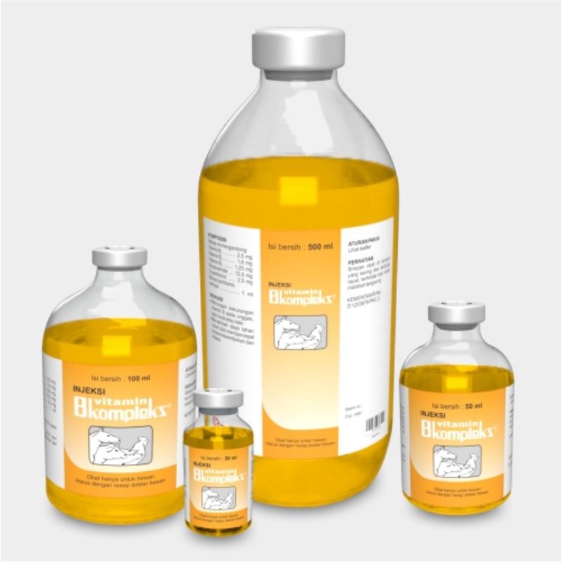Jual Injeksi vitamin B kompleks 500ml | Shopee Indonesia
